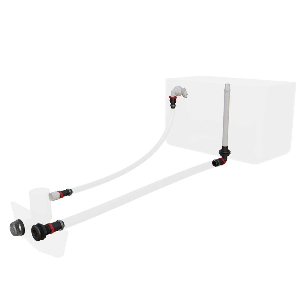 PowerStream Nozzle Aerator and Overflow Kit - Flow-Rite Controls