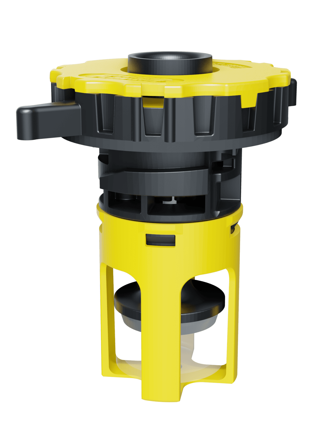 Pro-Fill Valve, Winged Bayonet Cap with Yellow Cover, Yellow Length, No ...